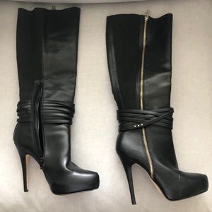 Black Call It Spring Platform Heels on Poshmark